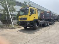 China 6x4 Driver Type Tractor Truck Featuring 10 Tires Ideal for Long Haul Freight Movement and Heavy Duty Cargo Hauling Tasks for sale