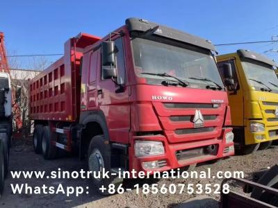 China Used Sinotruk Howo 6x4 Dump Truck 371hp/375HP Heavy Duty Tipper for sale