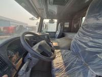 China HOWO A7 Used Tractor Truck LHD 6X4 Euro 2 371 HP With Power Assisted Hydraulic Steering White for sale