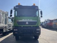 China Hydraulic Cylinder HOWO TX 10 Wheeler 371HP Dump Truck With Large Loading Capacity 30-40 Tons Green for sale