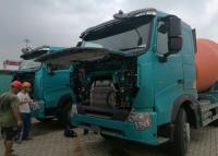 China SINOTRUK HOWO A7 Concrete Mixer Truck 10CBM 371HP 6x4 Drive for Construction Sites for sale
