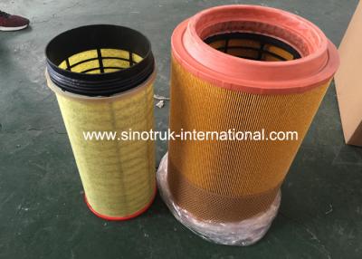 China Heavy Duty Truck Spare Parts Truck Air Filter WG9725190102 For Diesel Generator for sale