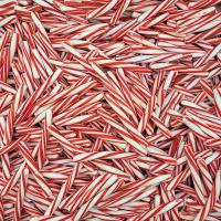 China Bulk Christmas Candy Fruity Mint Flavor Candy Cane Stick Sweets for sale