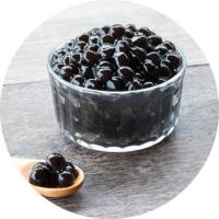 China Sweet And Chewy Various Boba Fruit Balls Handmade Without Additives Round Taro Balls for sale