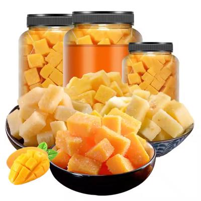 China OEM Halal Fruit Flavored Gummies Cubes Mango Soft Jelly Candy Sweets for sale