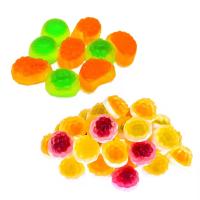 China Fruit Bonbons Candy 3D 4D Gummies Bulk Jam Filled Soft Candy Sweets for sale