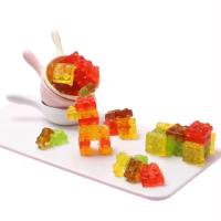 China HACCP/BRC Certificate 3D 4D Gummies Building Block Jelly Gummy Cube Candy for sale