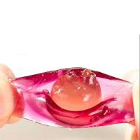 China Ice Cream Mixed Fruits Flavor Soda Tablet Bubble Sweet Pressed Candy In Box  Sugar Free for sale
