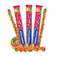 China Sour Flavor Crispy Clusters Ordinary Gummies Chewy Gummy Candy Hard Candy Drop for sale