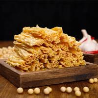 China First Layer Bean Production Dried Yuba Sheets High Nutritional Value Quality Bean Products for sale
