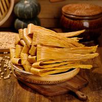 China First Layer Bean Production Dried Yuba Sheets High Nutritional Value Quality Bean Products for sale