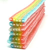 China Bulk Colorful Sour Straw Candy Sweets Manufacturers Sour Power Straws for sale