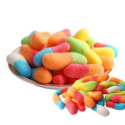 China Classic New Freeze Dried Candy Worms Candy Halal / Kosher Certified Fruity Flavor for sale