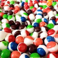 China Multicolor Fruit Flavour Freeze Dried Candy Bulk Crispy Gummy Bean Snacks for sale