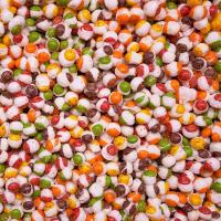China 120g Custom Cheapest Freeze Dried Candy Bean Gummy Bonbons Fruity Crispy Candies Bulk for sale