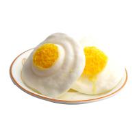 China Yummy Crisp New Freeze Dried Candy Fried Egg Shape Fruit Freeze Dry Gummy Sweets for sale