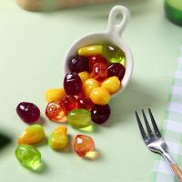 China Halal Mini Assorted Soft Fruit Gummies Fruity Flavour In Bag Packaging for sale