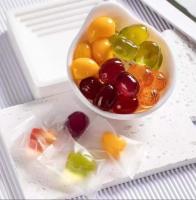 China Juice Gummy Filled Balls Fruit Flavored Casual Snack  Sugar+Syrup Ingredients for sale