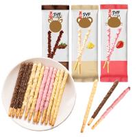 China Casual Snacks Cookie Stick Biscuits With Cream Chocolate Sauce for sale