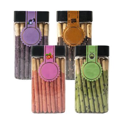 China Sweet Milk Chocolate Stick Cookies Stars Cup Mini Biscuits Chocolate Sauce for sale