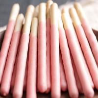 China Sweet Milk Chocolate Stick Cookies Stars Cup Mini Biscuits Chocolate Sauce for sale