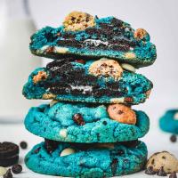 China Halal Japanese Popular Snacks Gluten Free Chocolate Chip Cookies Hokkaido Cocoa Cookie Milk Flavor for sale