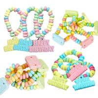 China Necklace Bracelet Compressed Candy Bulk For Kids Preferential Sugar Pressed Candies for sale
