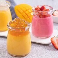 China Mango Flavor Jelly & Plant Based Tofu Pudding Powder Bag Packaging For Dessert for sale