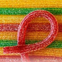 China Customization Stick Sour Straw Candy Many Flavors Sour Skittles Bulk for sale