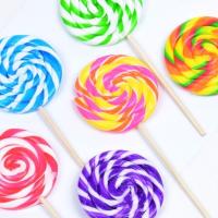China Colorful Sour And Sweet Round Swirl Lollipops Hard Candy Wholesale for sale