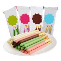 China Cheese Flavor Cookie And Cream Sticks Chocolate Coated Cookies for sale