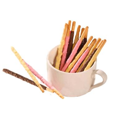 China Cheese Flavor Cookie And Cream Sticks Chocolate Coated Cookies for sale