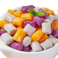 China Taro Tea Instant Mix Organic Tapioca Pearls Round  Low Fat And Low Calories for sale