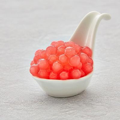 China Sweet Taste Frozen Organic Tapioca Pearls Milk Tea Pearl For Children Packaged In Bags for sale