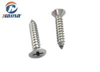 China DIN7981 Stainless Steel 304 316 CSK Head Self Tapping screw For Metal sheets for sale