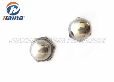 China DIN 1587 Stainless Steel 304 316 Prevailing torque type hex cap nuts for sale