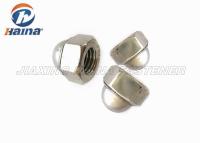 China DIN 1587 Stainless Steel 304 316 Prevailing torque type hex cap nuts for sale