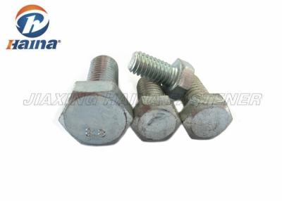 China DIN933 M16 Gr.8.8 Blue Zinc Plated Carbon Steel Full Thread Hex Bolt for sale