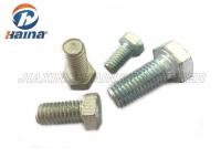 China DIN933 M16 Gr.8.8 Blue Zinc Plated Carbon Steel Full Thread Hex Bolt for sale