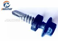 China Color Painted Customized Metal Roofing Self Drilling Screws and Washers for sale