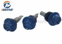 China Color Painted Customized Metal Roofing Self Drilling Screws and Washers for sale