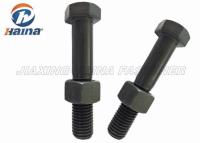 China High Tensile Strength Black Surface Carbon Steel Fasteners Hex Head Bolts for sale