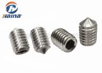 China Carbon Steel / Stainless Steel Machine Screws Singlem Thread DIN914 M3 - M8 for sale