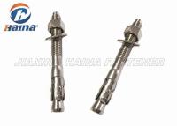 China Stainless Steel Anchor Bolts For Concrete Foundation SS304 Coarse Thread for sale