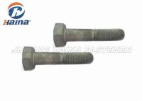 China DIN931 ISO4014 Grade8.8 M16 M24 Hot Dip Galvanized Half Thread Hex Head Bolt for sale