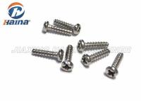 China Pan Head Stainless Steel Machine Screws Phillips Drive For Installation Works for sale