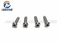 China Pan Head Stainless Steel Machine Screws Phillips Drive For Installation Works for sale