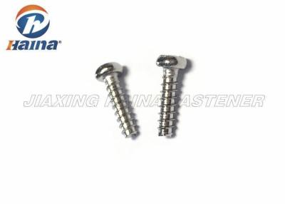 China 316 Stainless Steel Machine Screws Diameter 2mm Pan Head With 6mm - 65mm Thread for sale