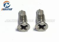 China Stainless Steel 304 316  Flat Head phillips head Drive Self Drilling Screws for sale