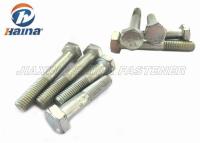 China Hex Head Bolts Hot Dip Galvanized Half Thread Gr.8.8 Hex Bolts in Stock for sale